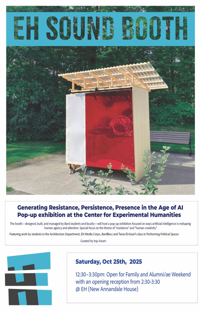 EH Sound Booth: Pop-up exhibition at the Center for Experimental ...